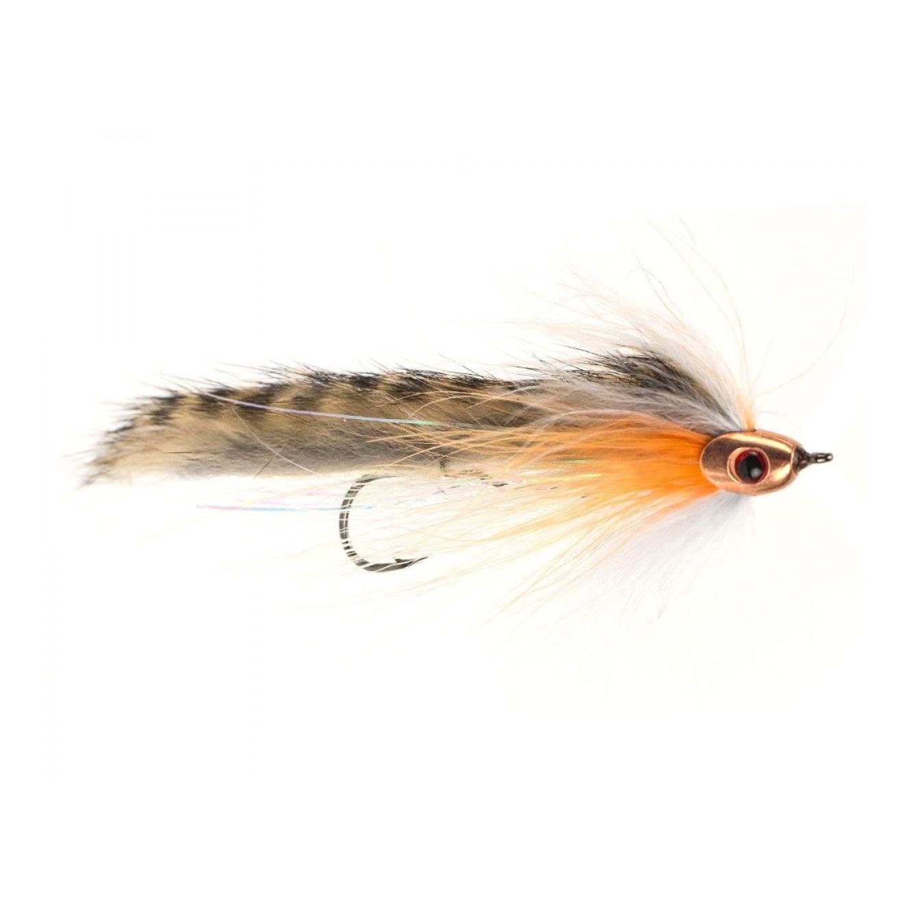 Traun River Fish Head Zonker Trailer - Streamer - Brown